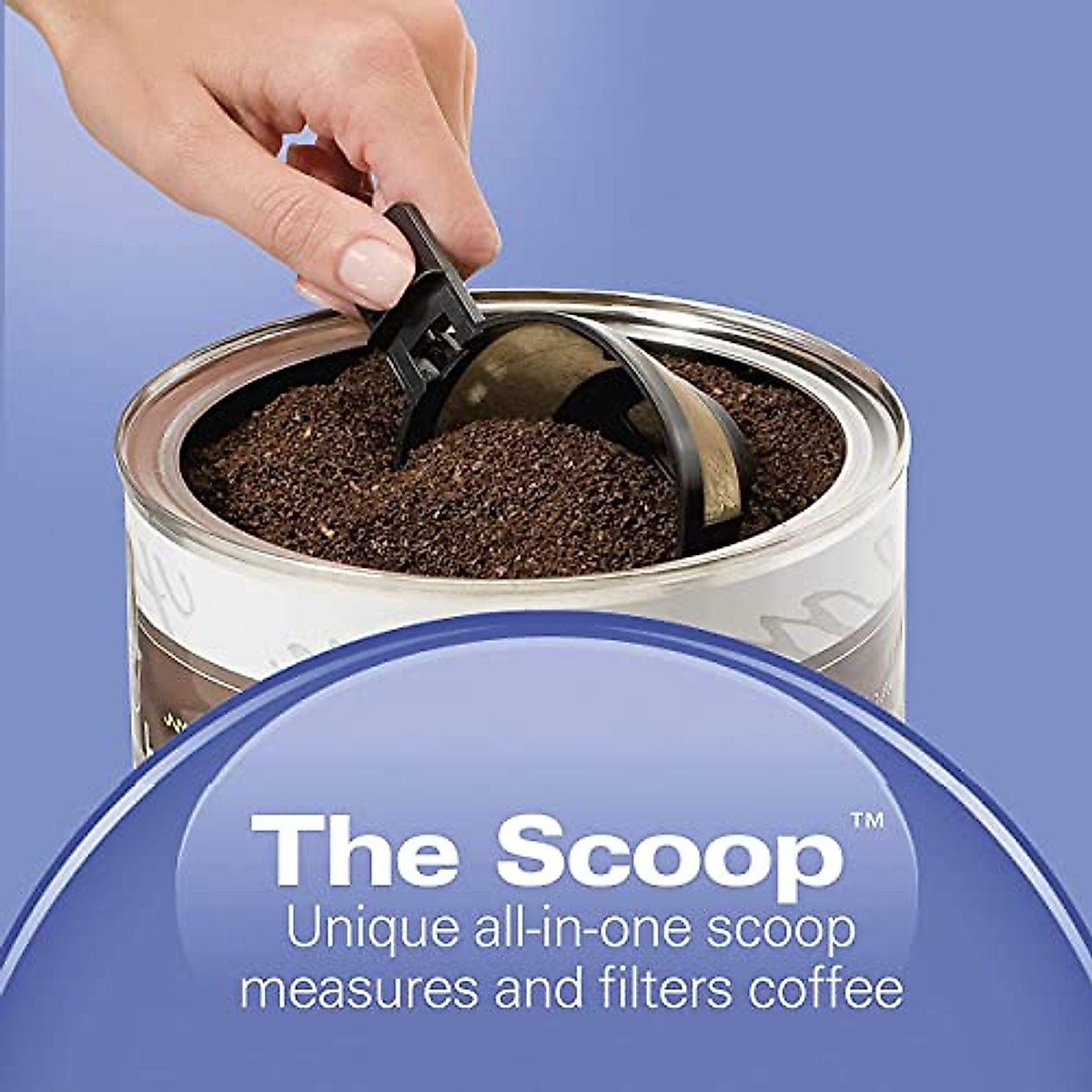 Nozaya 12 Cup Drip Coffee Maker - 2-Way Programmable Coffee Machine, Easy to Clean, Black