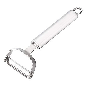AmazonCommercial Stainless Steel Vegetable Peeler, Horizontal Blade