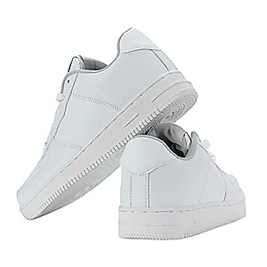 Unisex-Adult Basketball Shoe White