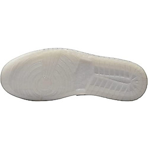 Nike Men's Air Jordan 1 Low Shoes, Black/Multi-color/White/Black, 10