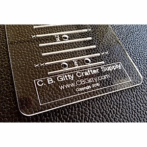 25-inch GEN2 Fretting Scale Marking Template for Guitars - Popular Scale used on National(TM) and Paul Reed Smith(TM) Guitars