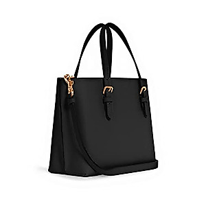 COACH Womens Mollie Tote 25 (IM/Black True Red)