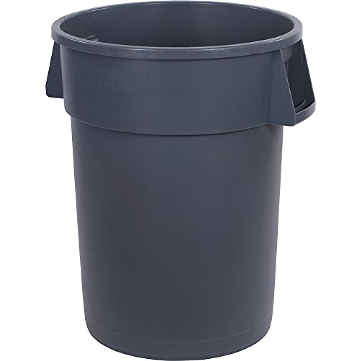 Carlisle FoodService Products 34104423 Bronco Round Waste Container Only, 44 Gallon, Gray