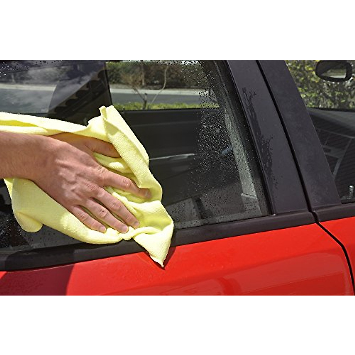 Eurow Microfiber Deluxe 16in x 16in 325 GSM Cleaning Towels 24-Pack