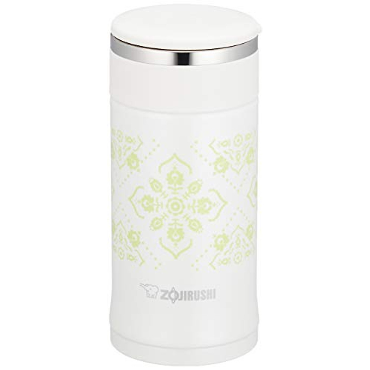 Zojirushi SM-ED20-WP Water Bottle, Direct Drinking, Stainless Steel Mug, 6.8 fl oz (200 ml), Pearl White