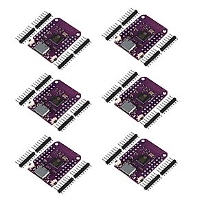 AEDIKO 6pcs ESP32 S2 Mini V1.0.0 WiFi IOT Board Type-C USB Based ESP32-S2 ESP32-S2FN4R2 4MB Flash 2MB PSRAM MicroPython