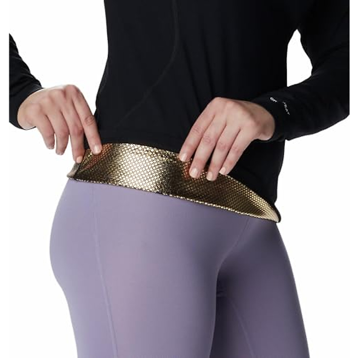 Columbia Omni-Heat™ Infinity Knit Long Sleeve Crew Black XL