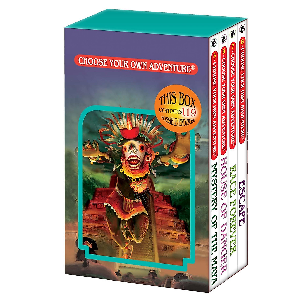 Choose Your Own Adventure 4-Book Boxed Set #2 (Mystery of the Maya, House of Danger, Race Forever, Escape)