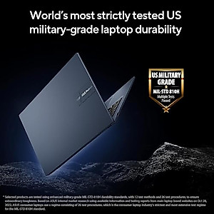 ASUS 2023 Newest Vivobook 15 Laptop, 15.6" FHD Display, Intel Core i3-1215U(up to 4.4GHz), 16GB RAM, 512GB SSD, Intel UHD Graphics, ‎WiFi, USB-A&C, HDMI, Windows 11 Home in S Mode