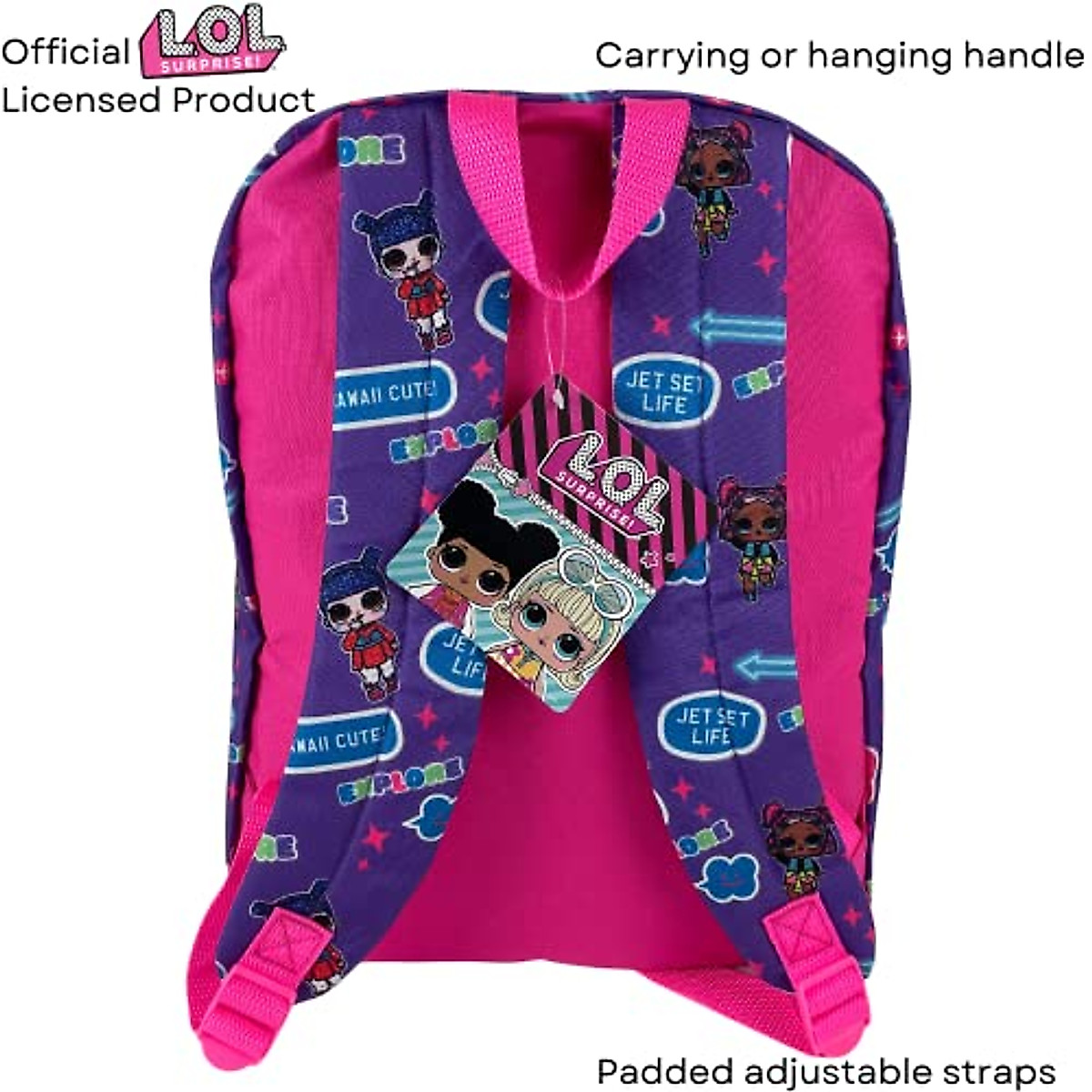 L.O.L. Surprise! 16" Backpack All Over Print