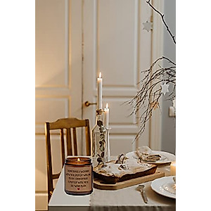 Gift for Her, Him We Put up with Each Other, Funny Wedding Anniversary Birthday Gifts for Wife, Husband, Boyfriend Romantic Candle Gifts