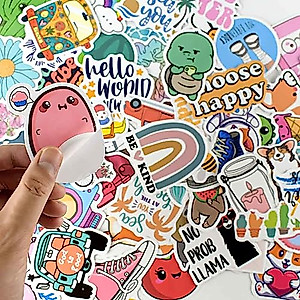 Inspiration Stickers for Laptop Phone Teens Kids Skateboard students adults Computer Decals Positive Cute Vinyl Waterproof Sticker Pack Quote Stickers Water Bottles Sticker Motivational Words Stickers