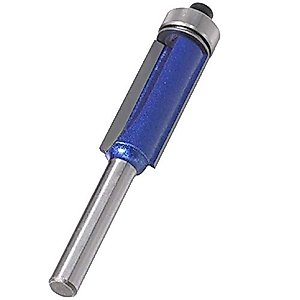 Meihejia 1/4 Inch Shank Template Pattern Flush Trim Router Bit Set (4 Sizes)