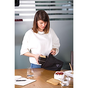 Umami Pochette Lunch Bag, Black, Unisex, Durable, Compact, Stylish