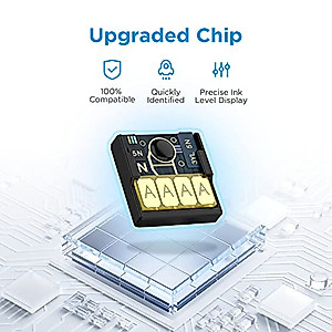 Yocare 962xl 962 XL Combo Pack Ink Cartridges Replacement for 962XL Compatible with Officejet 9010 9015 9025 9012 9013 9016 9019 9018 9020 Printer (Black & Cyan & Magenta & Yellow)-4 Packs