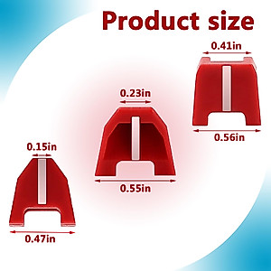 42-38-0017 No-Mar Pad Kit Fit Milwaukee 2746-20 NailerTip And Milwaukee 18ga Nailer For Milwaukee Nailers Bit-Set of 12