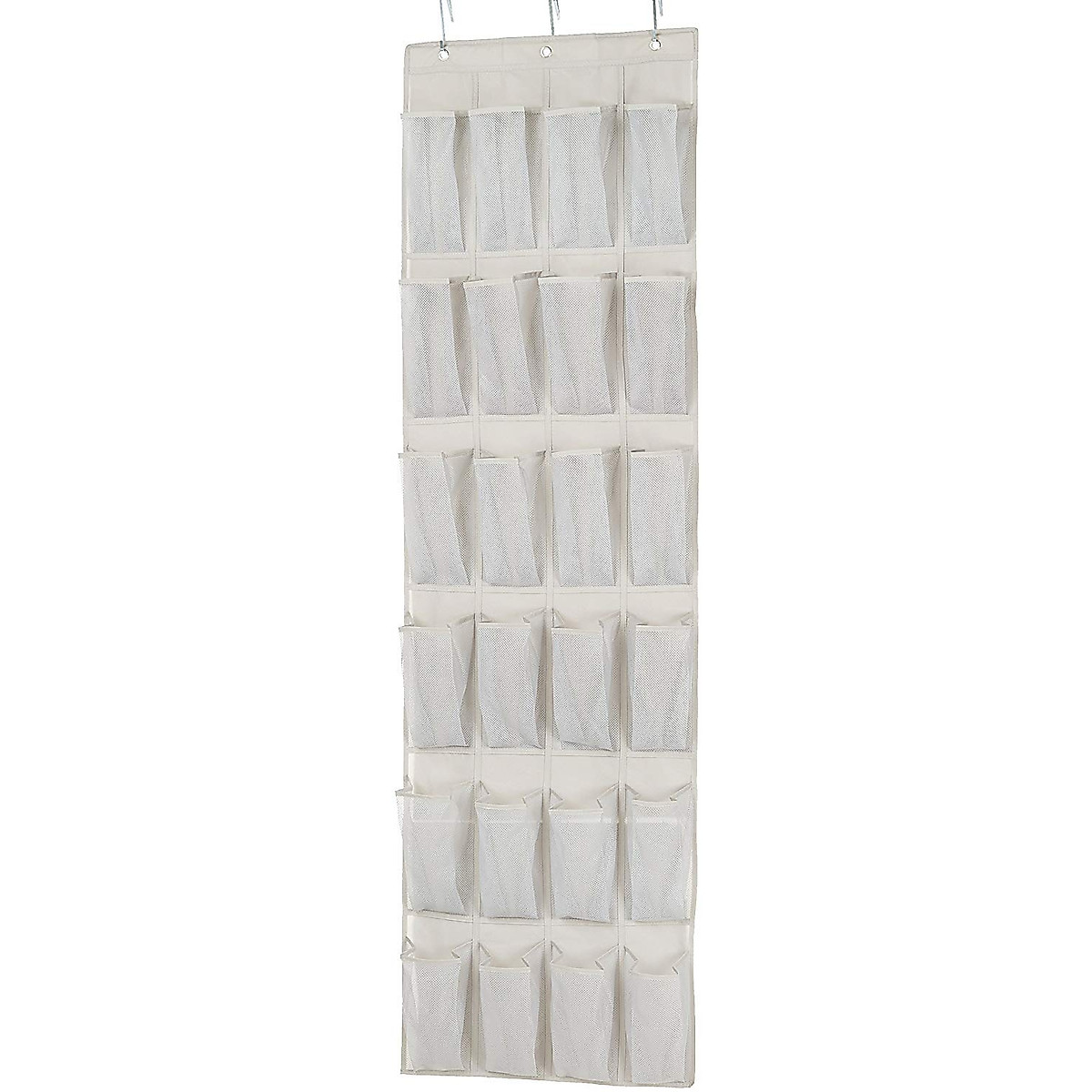 Amazon Basics 24-Pocket Over-the-Door Hanging Medium-Size Shoe Organizer