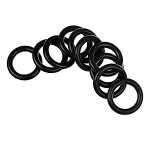 10Pcs Propane Tank Gasket and 10Pcs O-Rings for All Soft Nose P.O.L. Fittings, Soft Rubber Leakage-Proof Sealing, Fit for Propane Gas Adapters, Connectors, Valves, Regulators, Accessories and More