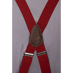 Chef Works Unisex Berkeley Apron Suspenders, Wine, One Size