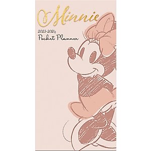2023-2024 Disney Minnie Mouse Pocket Planner