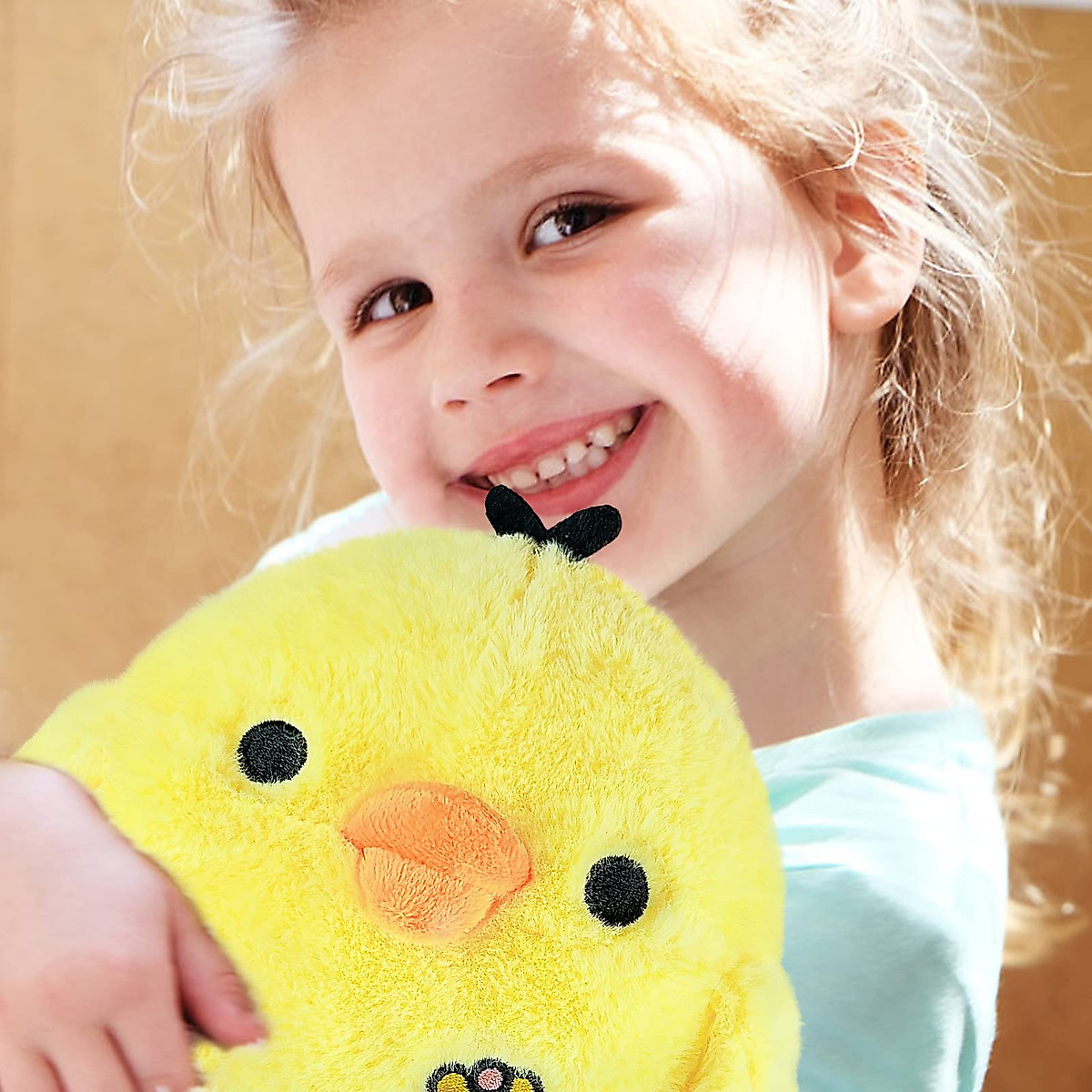 VIBERS 6.7 inch Little Baby Chick Stuffed Animal Cute Small Chicken Plush