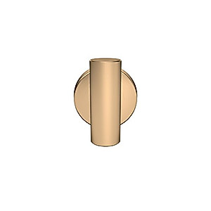 Amerock BH26542BBZ | Golden Champagne Single Robe Hook | 2-1/4 in. (57 mm) Length Towel Holder | Arrondi | Towel Hook for Bathroom | Bathroom Hardware | Bath Accessories