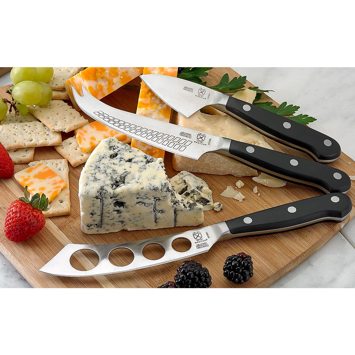Mercer Culinary Renaissance Cheese Knife Set