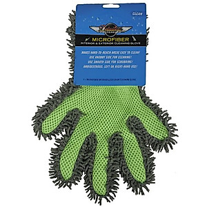 Detailer's Preference Double Sided Microfiber Interior & Exterior Auto Detailing Cleaning Glove