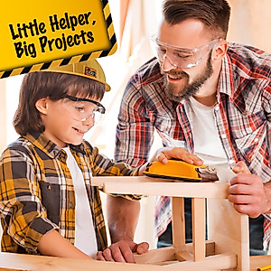 Tool Set with Electronic Toy Drill, Pretend Play for Toddlers, Construction Kits for Kids Ages 3-5 Years Old, Toddler Boy Toys (Workbench)