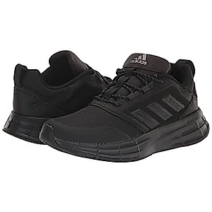 adidas Women's Duramo Protect Running Shoe, Black/Black/Carbon, 9