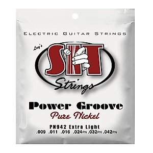 S.I.T. String PN942 Extra Light Pure Nickel Wound Electric Guitar String