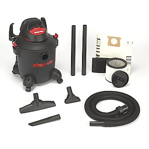 Shop-Vac 5982805 Wet Dry Utility Vacuum, 8 Gallon, 1-1/2 Inch x 8 Foot Hose, 70 CFM, (1-Pack)