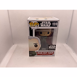 Funko Pop! Star Wars Smuggler's Bounty Exclusive Death Star Grand Moff Tarkin #159 Vinyl Figure (Bundled with Pop Box Protector CASE)