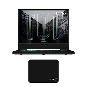 JTD ASUS_TUF TUF FX516 15.6 inch FHD 144Hz Gaming Laptop, 11th Generation Core i7-11370H, GeForce RTX 3060 (24GB Memory RAM | 1TB M.2 PCIe SSD) VR Ready, Windows 10 Pro, Bundle Pad