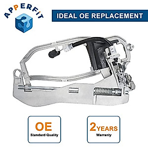 APPERFiT Door Handle Carrier (Front Door Left Driver Side) Compatible with BMW E53 X5 2000-2006 Replaces 51218243615