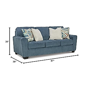 Signature Design by Ashley Cashton Casual Sofa for Living Room, Blue