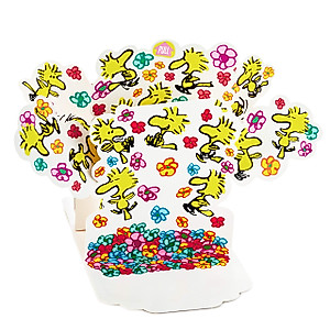 Hallmark Birthday Pop Up Card with Song from Son or Daughter (Peanuts Snoopy and Woodstock Pop Up, Plays Linus and Lucy by Vince Guaraldi)