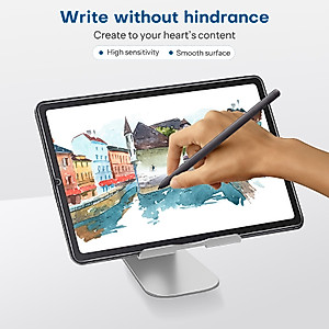 SPARIN Screen Protector for Samsung Galaxy Tab S6 Lite 10.4 Inch(2024/2022/2020), 3 Pack 9H Hardness Tempered Glass with S Pen Compatible, Scratch Resistant, Case Friendly