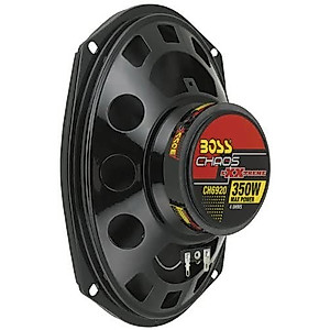 BOSS Audio Systems CH6920 Chaos Series 6 x 9 Inch Car Stereo Door Speakers - 350 Watts Max, 2 Way, Full Range Audio, Tweeters, Coaxial, Sold in Pairs