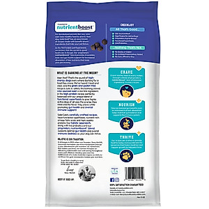 Solid Gold Dry Dog Food w/Nutrientboost for Adult & Senior Dogs - Made with Real Beef, Egg, and Pea - Barking at The Moon High Protein Dog Food for Energy, Digestive and Immune Support - 3.75 LB Bag