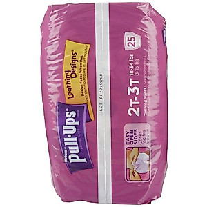 Pull-Ups Learning Designs Training Pants for Girls, 2T-3T, 25 ct