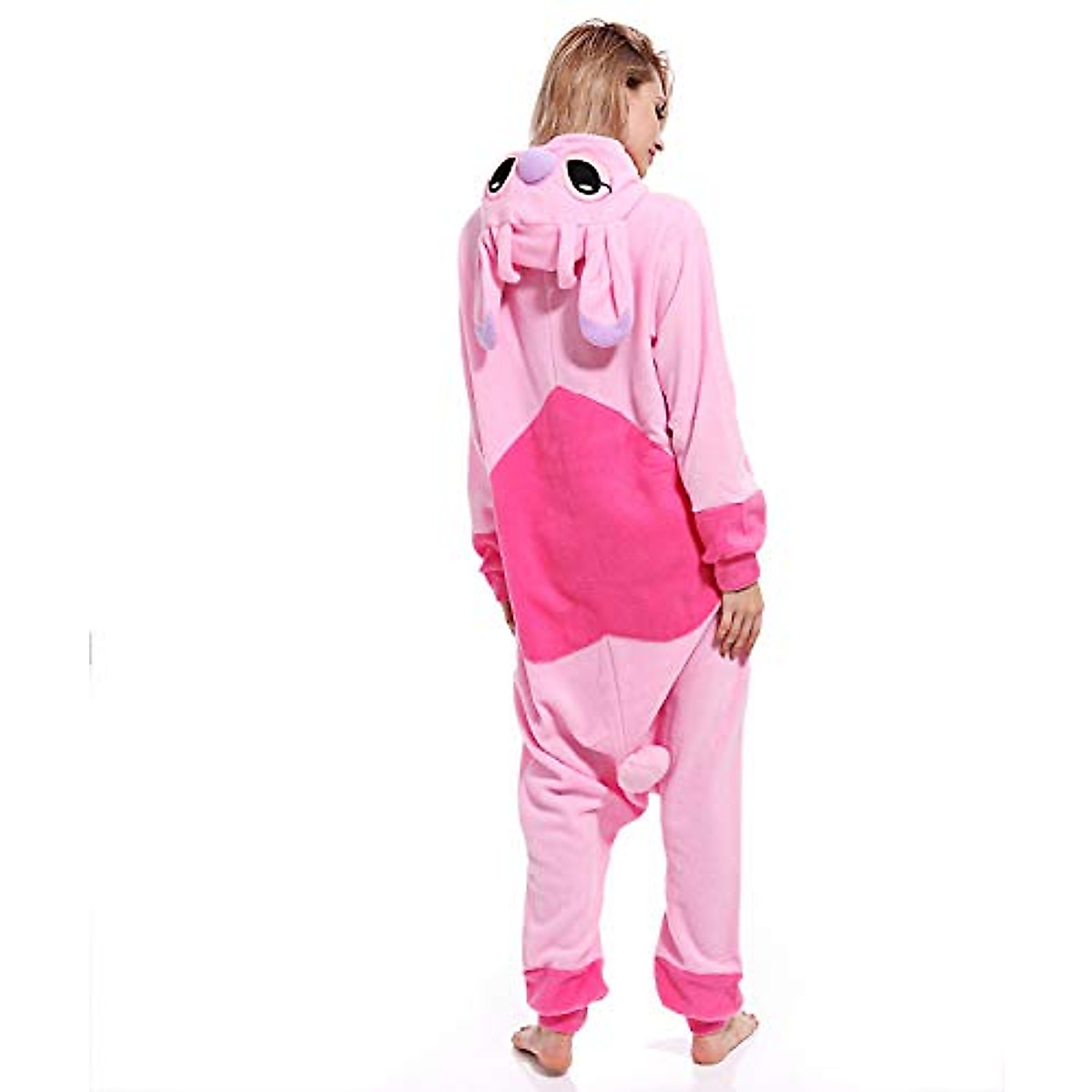 Lazutom Unisex Adult Cosplay Costume Onesie Fancy Dress Costume Hoodies Pajamas Outfit for Christmas Halloween Carnival