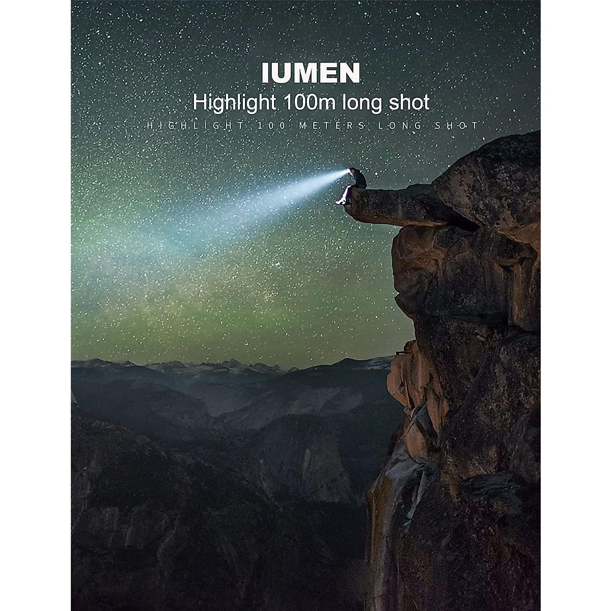 MyToolGift 2 Packs LED Headlamps, Portable, Long Range, Rechargeable, High Lumen, Battery Powered