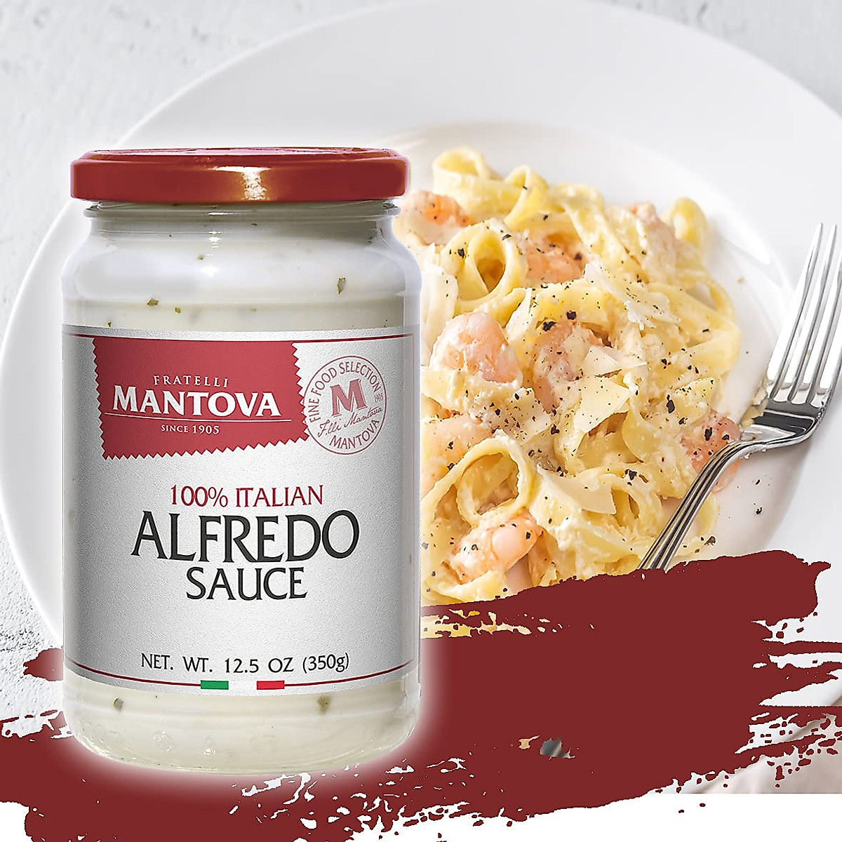 Mantova Organic Spaghetti Pasta - Non-GMO Italian Imported Pasta - 1 lb. Packs (Quantity of 6)