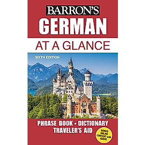German At a Glance: Foreign Language Phrasebook & Dictionary (Barron's Foreign Language Guides)