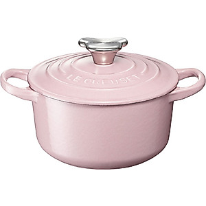 Le Creuset Cocotte Ronde 14cm Bear SS knob Chiffon Pink