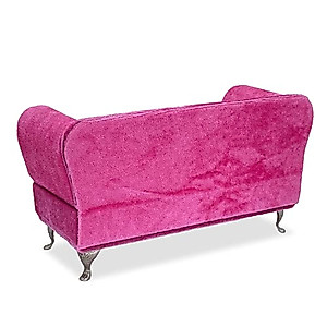 Yikko 1/6 Sofa Cushions for Dollhouse Living Room or Bedroom Decor, 12inch Dolls Accessories, Furniture for Blythe-Doll, Gift for Girls and Women Jewelry Box(K-S86)