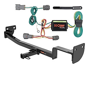 CURT Class 1 Trailer Hitch Bundle with Wiring for 2015-2016 Kia Soul - 11419 & 56222