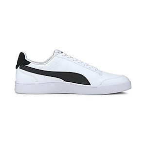 Puma Unisex Sneaker Basketball, White Black Team Gold, 9 US Women