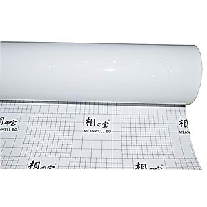 INTBUYING 1116x25inch (0.7x31yards) 3mil Cold Laminating Film Glossy Clear Vinyl Laminator Roll Lamination Film (Laser Star)